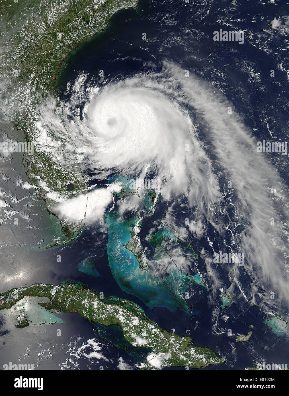 Hurricane eye hi-res stock photography and images - Alamy
