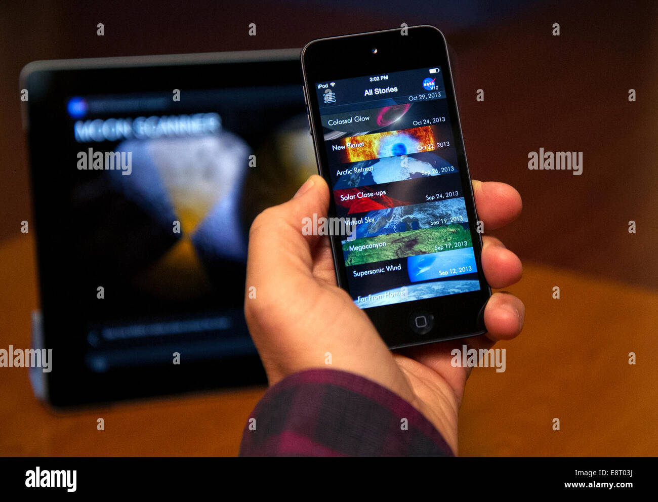 The NASAViz Universal app, now available on all iOS devices, allows ...
