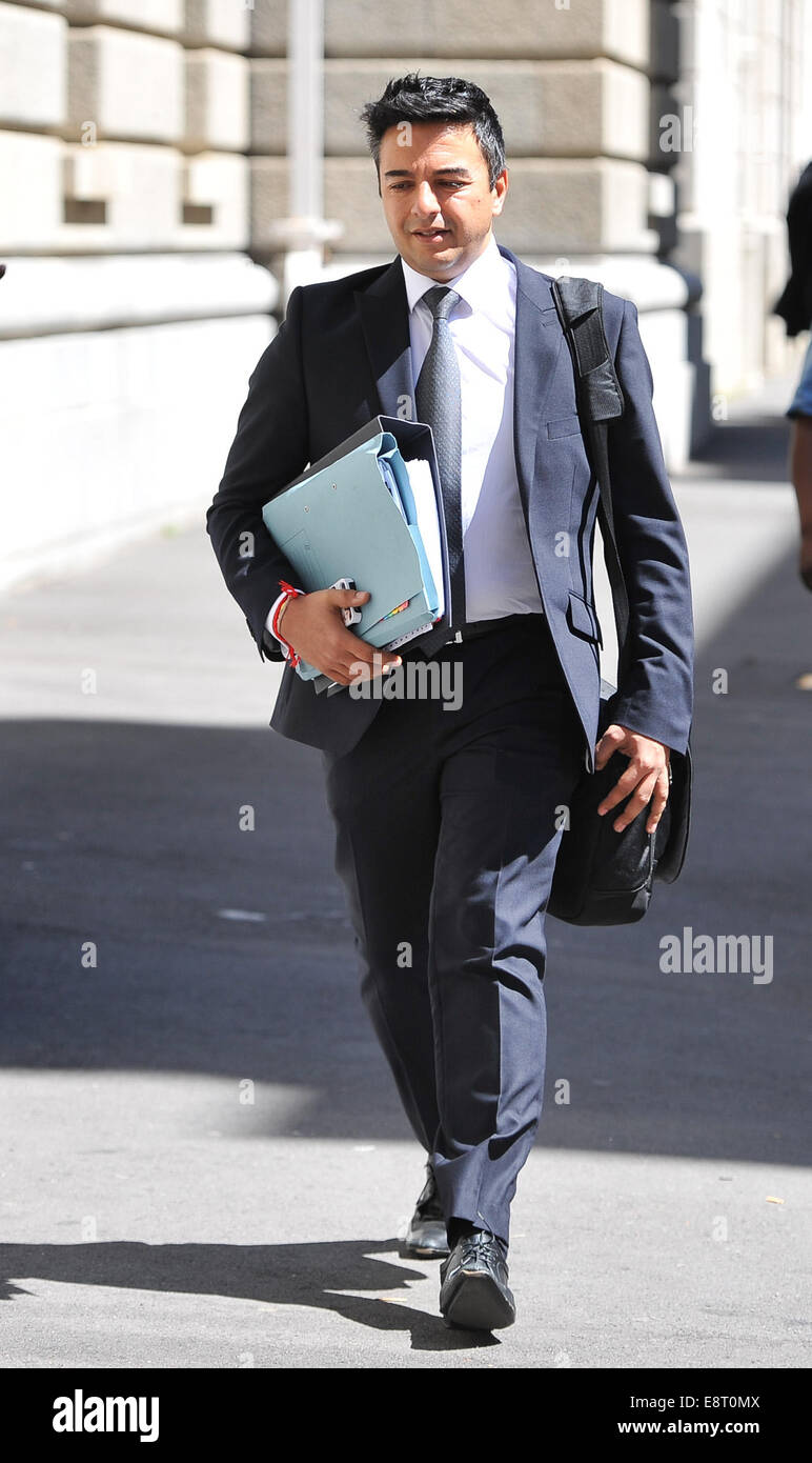 Cape Town, South Africa. 13th Oct, 2014. Preyen Dewani, brother of ...