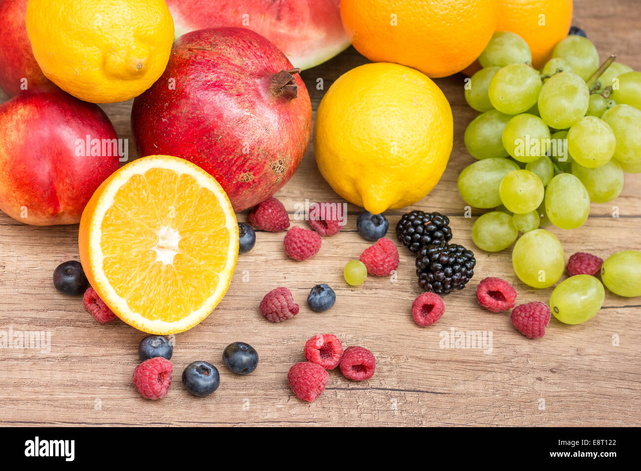 Organic fresh citrus fruits hi-res stock photography and images - Alamy