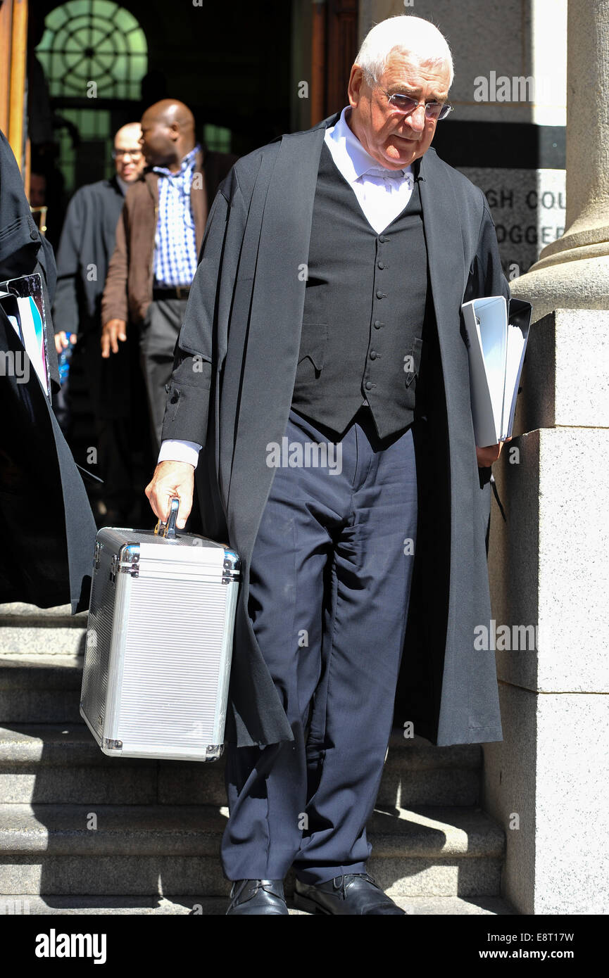Cape Town, South Africa. 13th Oct, 2014. Advocate Francois van Zyl SC ...