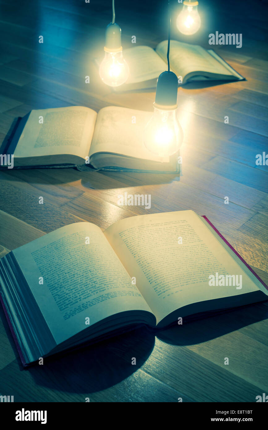 Lighting book hi-res stock photography and images - Alamy