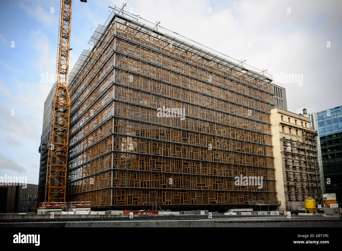May 11, 2014 - Brussels, Bxl, Belgium - ''Europa'' building, designed ...