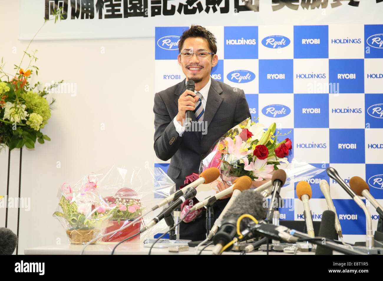 Okayama, Japan. 14th Oct, 2014. Daisuke Takahashi Figure Skating ...