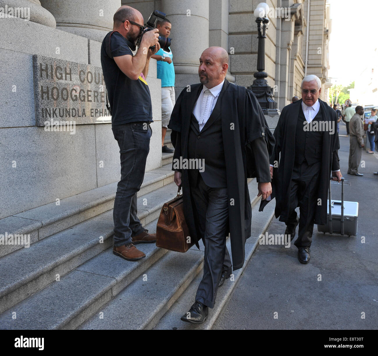 Cape Town, South Africa. 14th Oct, 2014. Advocate Francois van Zyl SC ...