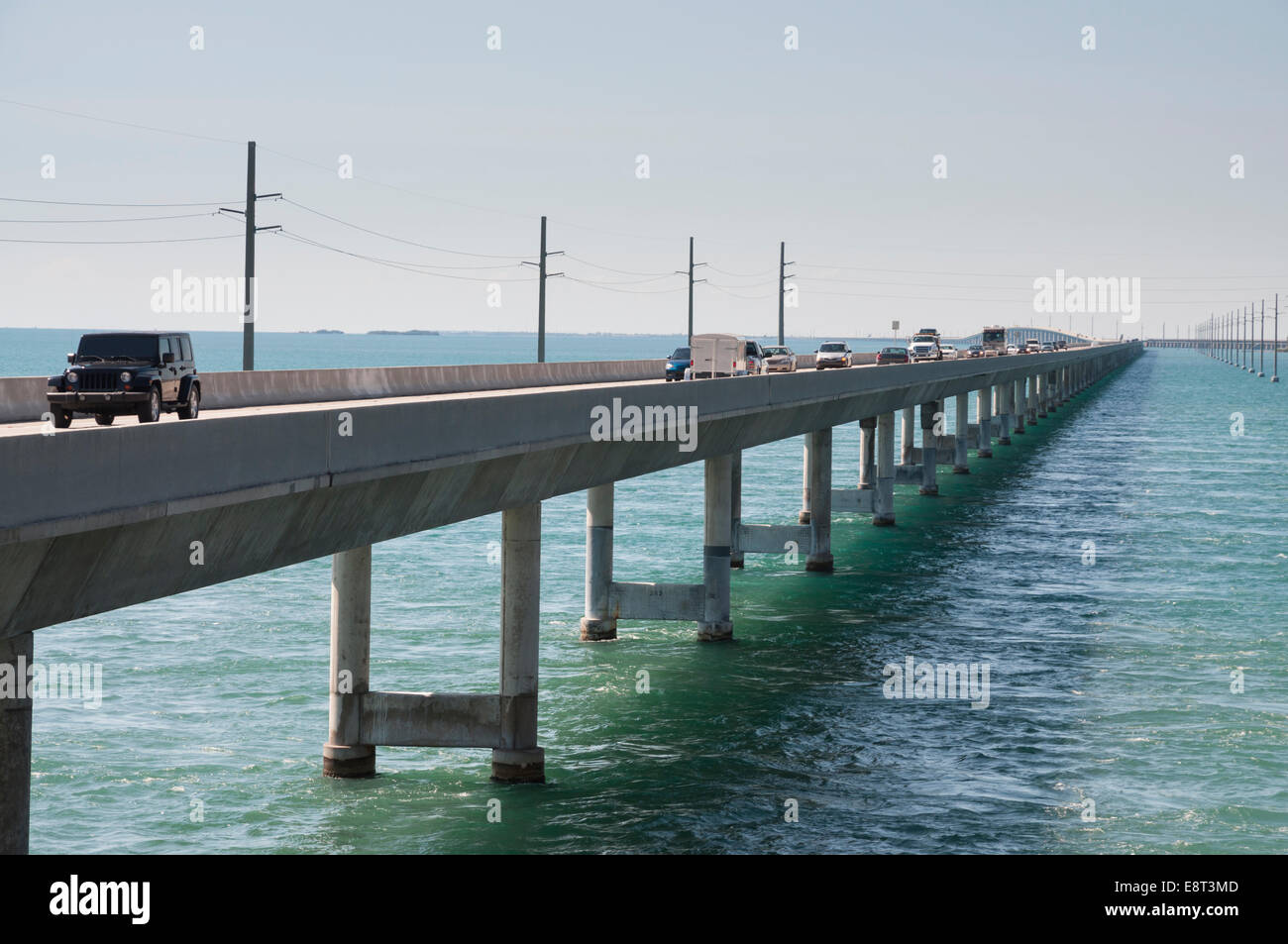 Seven Mile Bridge in Florida Keys, USA Stock Photo - Alamy