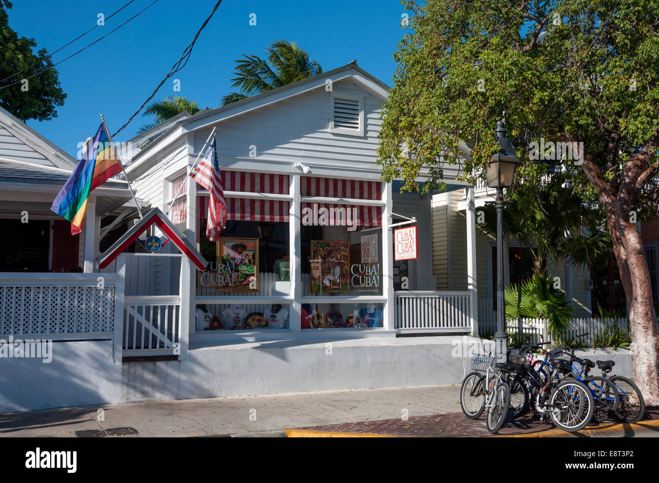 Cuban Store in Key West, Florida, USA Stock Photo - Alamy