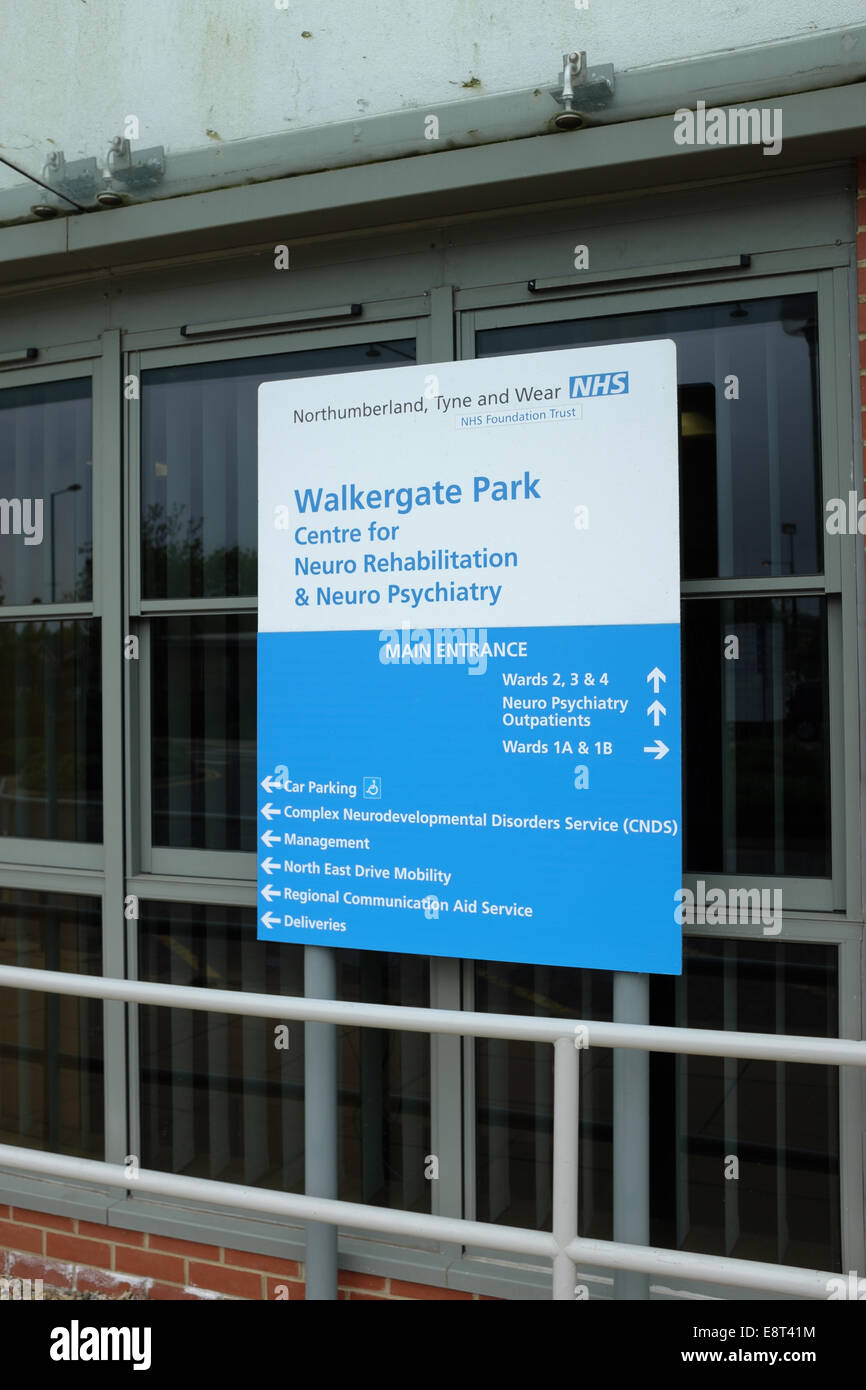 Walkergate Park Hospital, Newcastle-upon-Tyne, UK. A regional centre ...