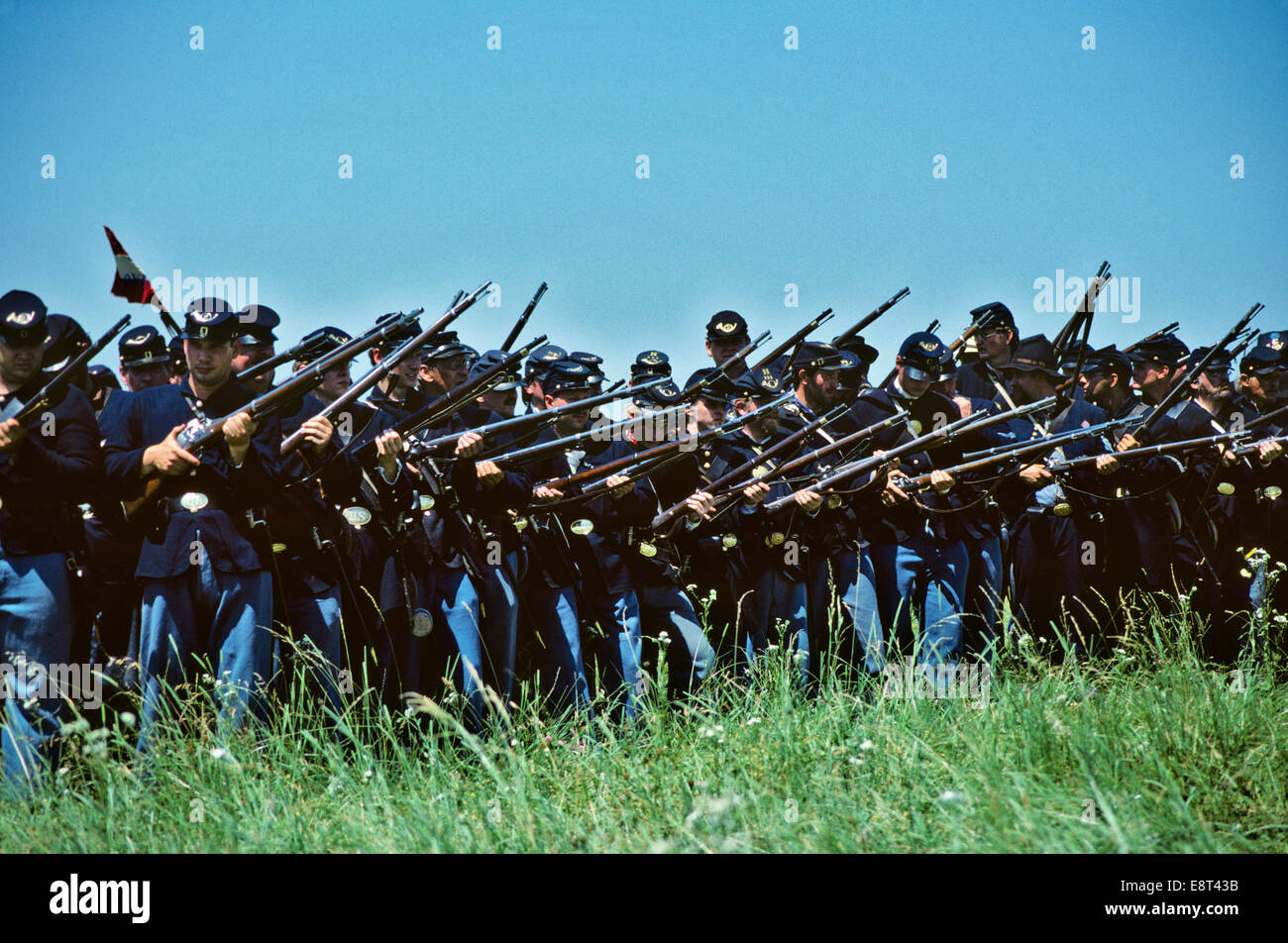 1980s 1860s BATTLE OF GETTYSBURG 125TH ANNIVERSARY RE-ENACTMENT ...