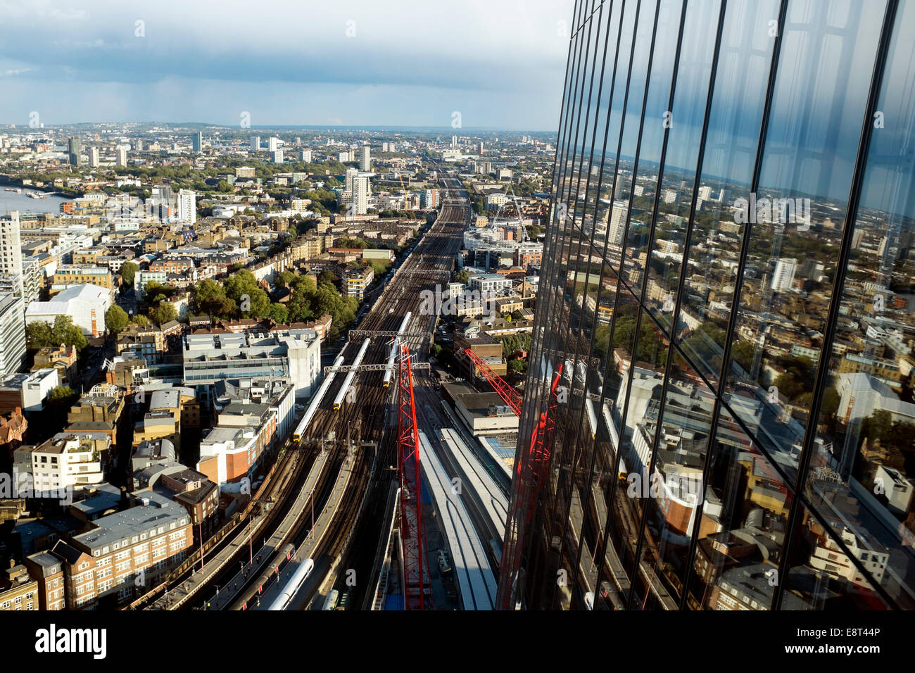 London from above Stock Photo - Alamy