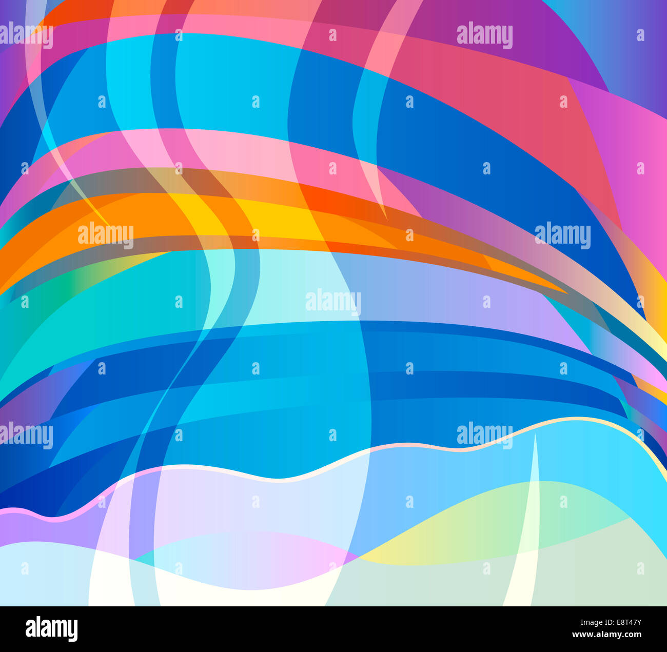 Illustration of Abstract Colorful Energy Background Modern Template ...