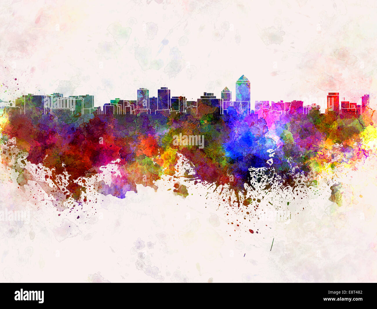 Albuquerque skyline hi-res stock photography and images - Alamy