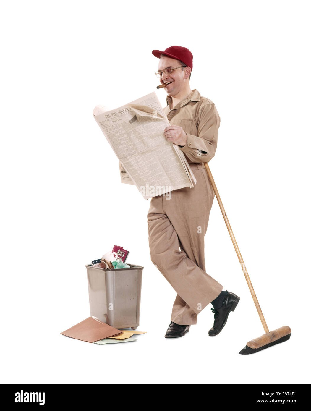 Man old fashioned cap Cut Out Stock Images & Pictures - Alamy