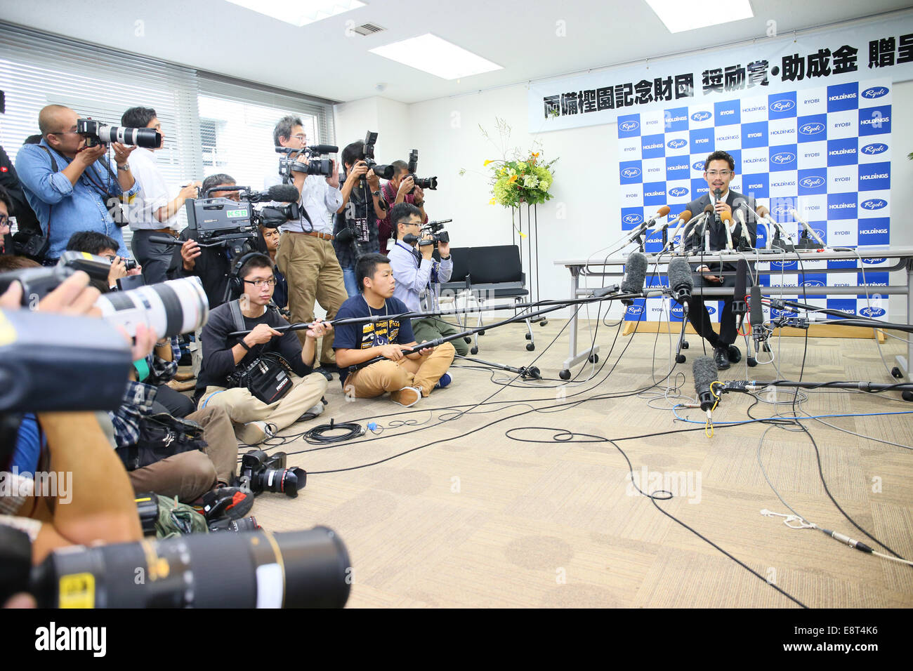 Okayama, Japan. 14th Oct, 2014. Daisuke Takahashi Figure Skating ...