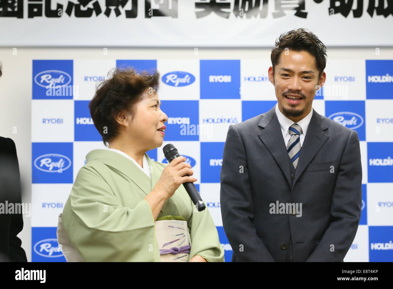 Okayama, Japan. 14th Oct, 2014. Daisuke Takahashi Figure Skating ...