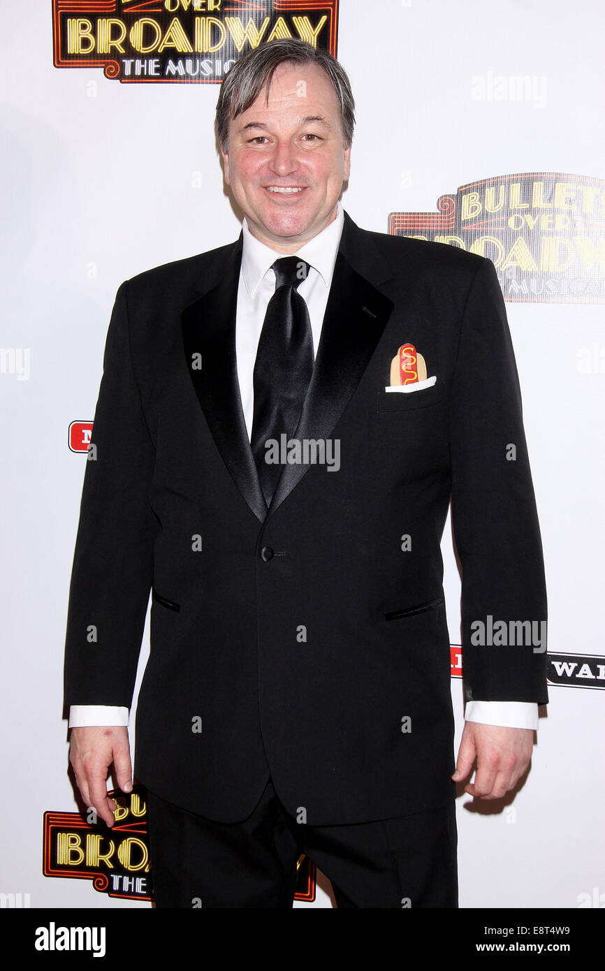 Opening night after party for the musical Bullets Over Broadway, held ...