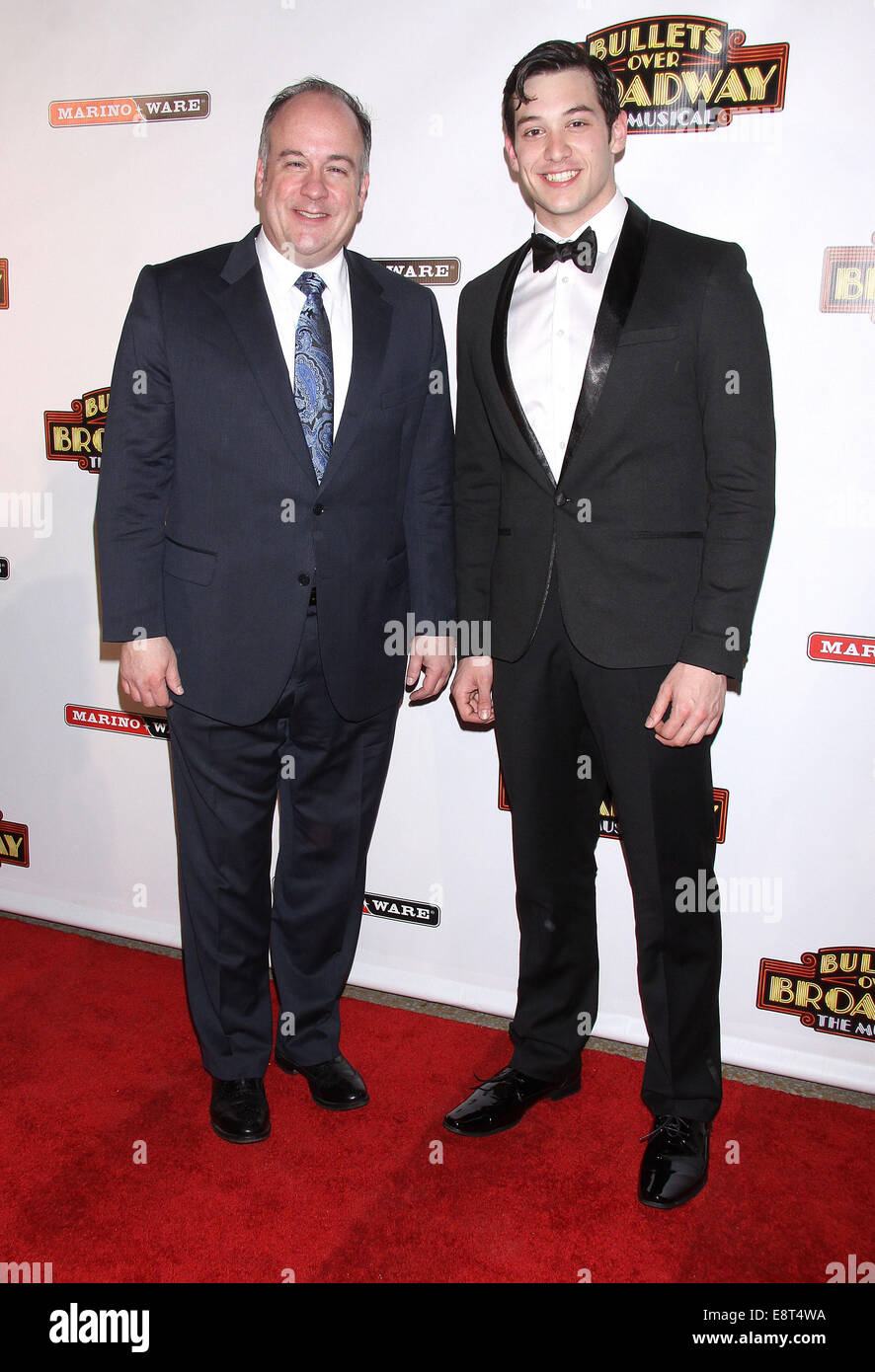 Opening night after party for the musical Bullets Over Broadway, held ...