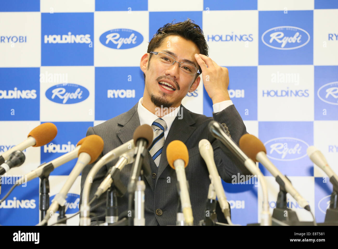 Okayama, Japan. 14th Oct, 2014. Daisuke Takahashi Figure Skating : Japanese Figure Skater ...