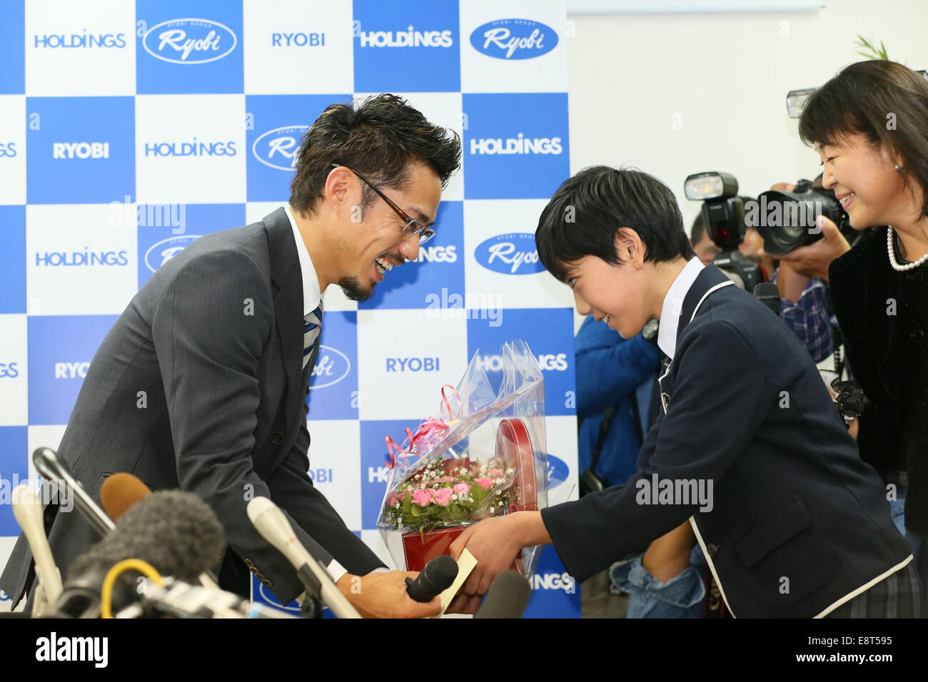 Okayama, Japan. 14th Oct, 2014. Daisuke Takahashi Figure Skating : Japanese Figure Skater ...