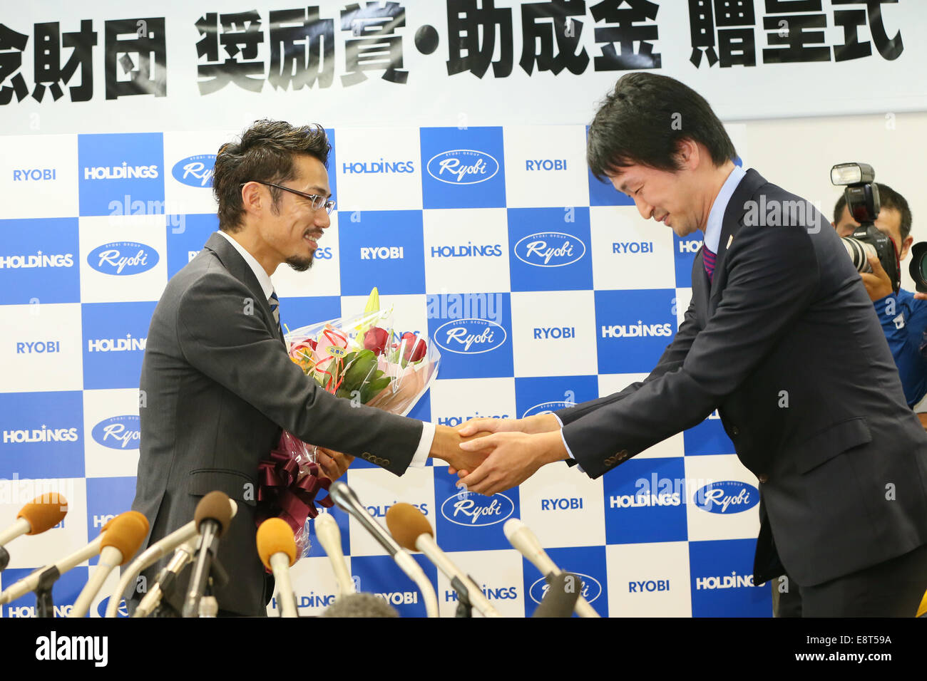 Okayama, Japan. 14th Oct, 2014. Daisuke Takahashi Figure Skating : Japanese Figure Skater ...