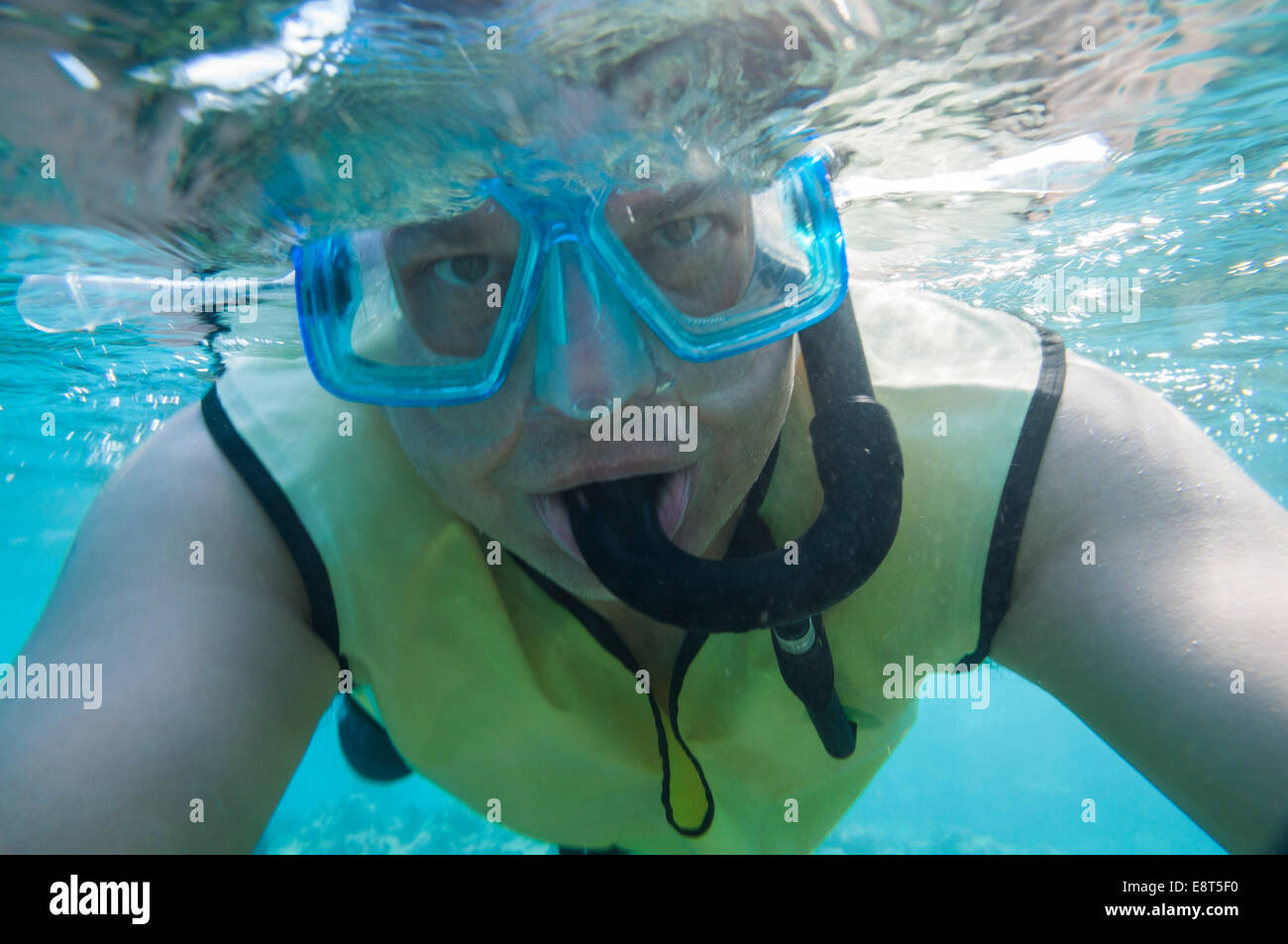 Snorkeler hi-res stock photography and images - Alamy