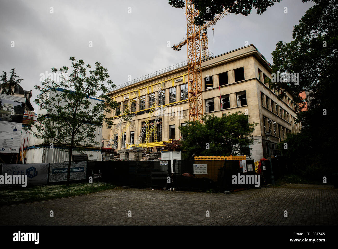 The Eastman Building being transformed into the 'House of European ...