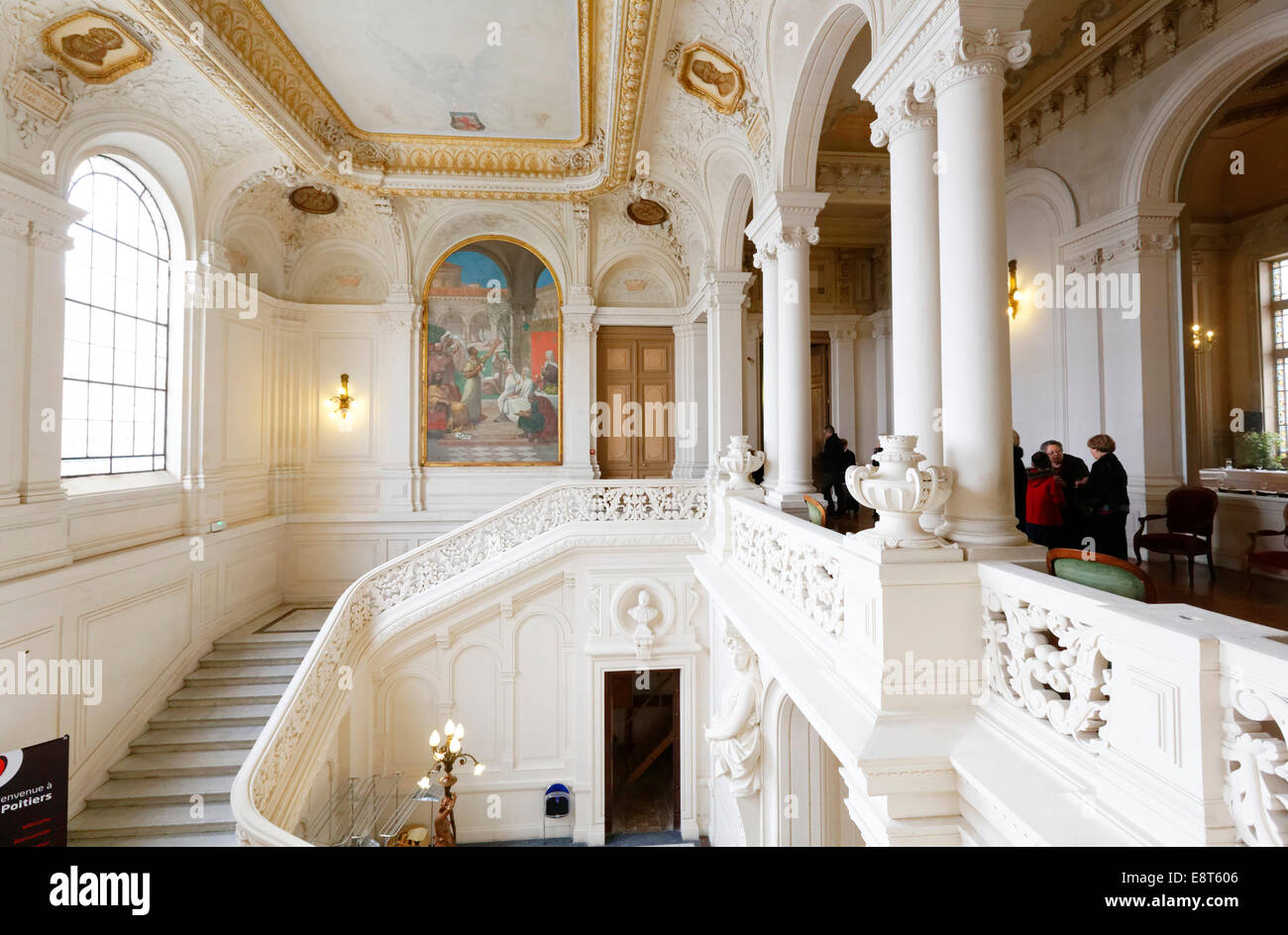 Poitiers france town hall hi-res stock photography and images - Alamy