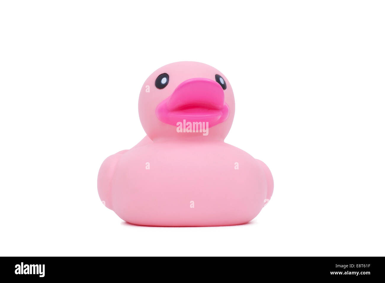 Pink rubber ducky Stock Photo - Alamy