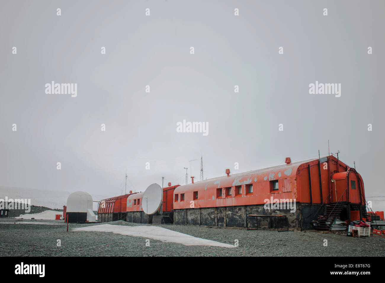 Argentine research station Orcadas Base, Laurie Island, South Orkney ...