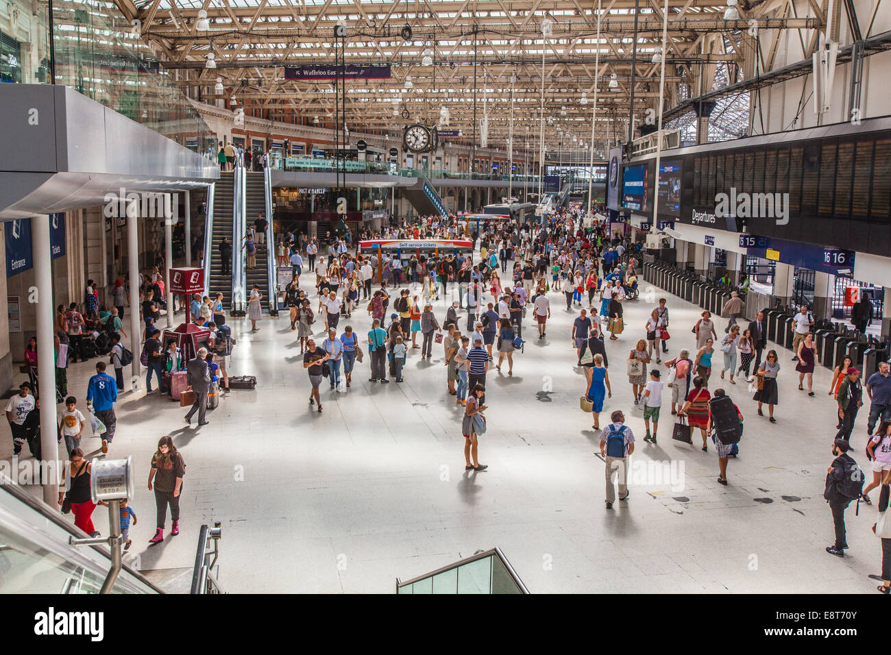 Waterloo Station, London, England, United Kingdom Stock Photo - Alamy