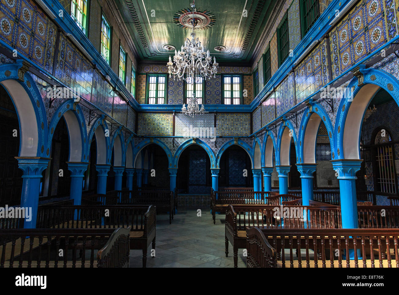 El Ghriba Synagogue, near Erriadh, Djerba, Tunisia Stock Photo - Alamy