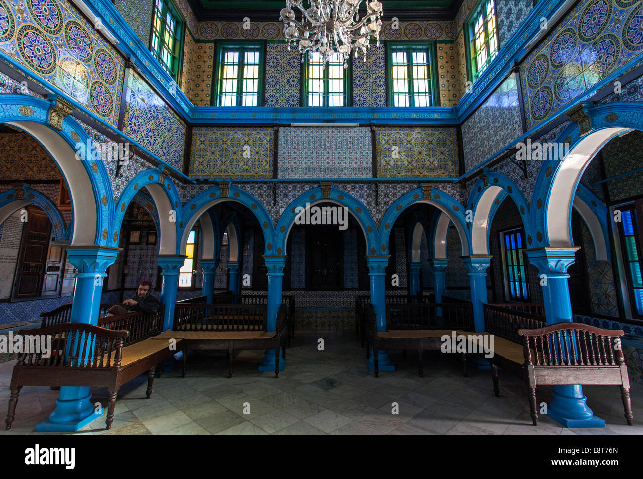 El Ghriba Synagogue, near Erriadh, Djerba, Tunisia Stock Photo - Alamy