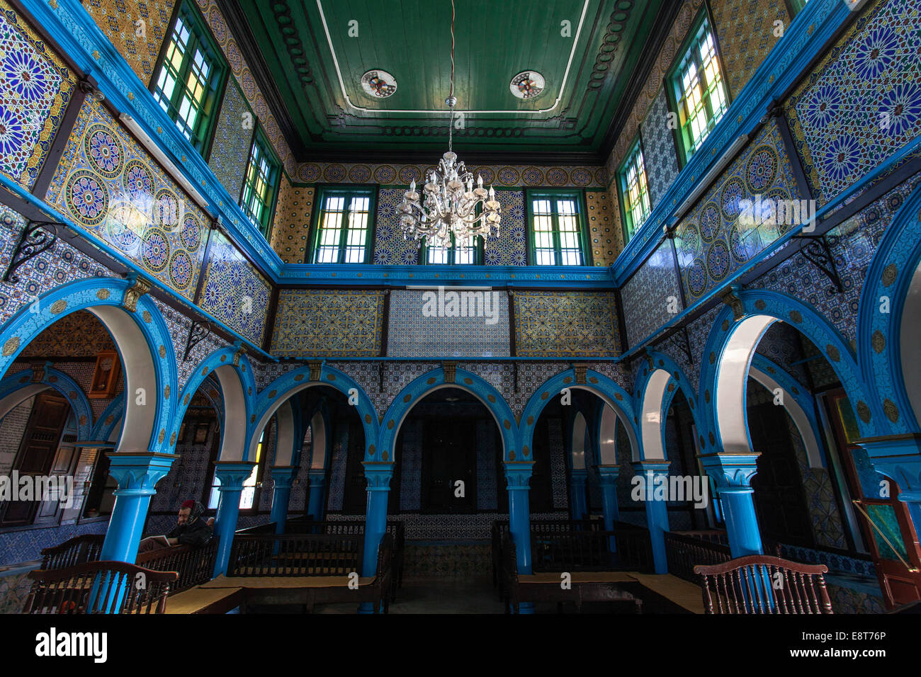 El Ghriba Synagogue, near Erriadh, Djerba, Tunisia Stock Photo - Alamy