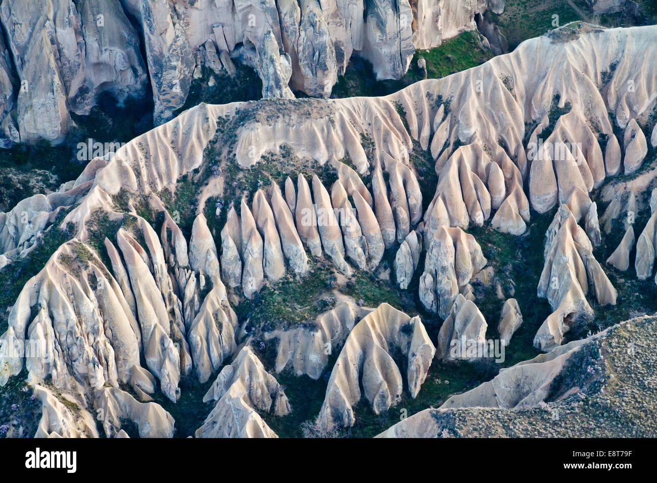 Tuff-rock formations, Göreme, Cappadocia, Turkey Stock Photo - Alamy