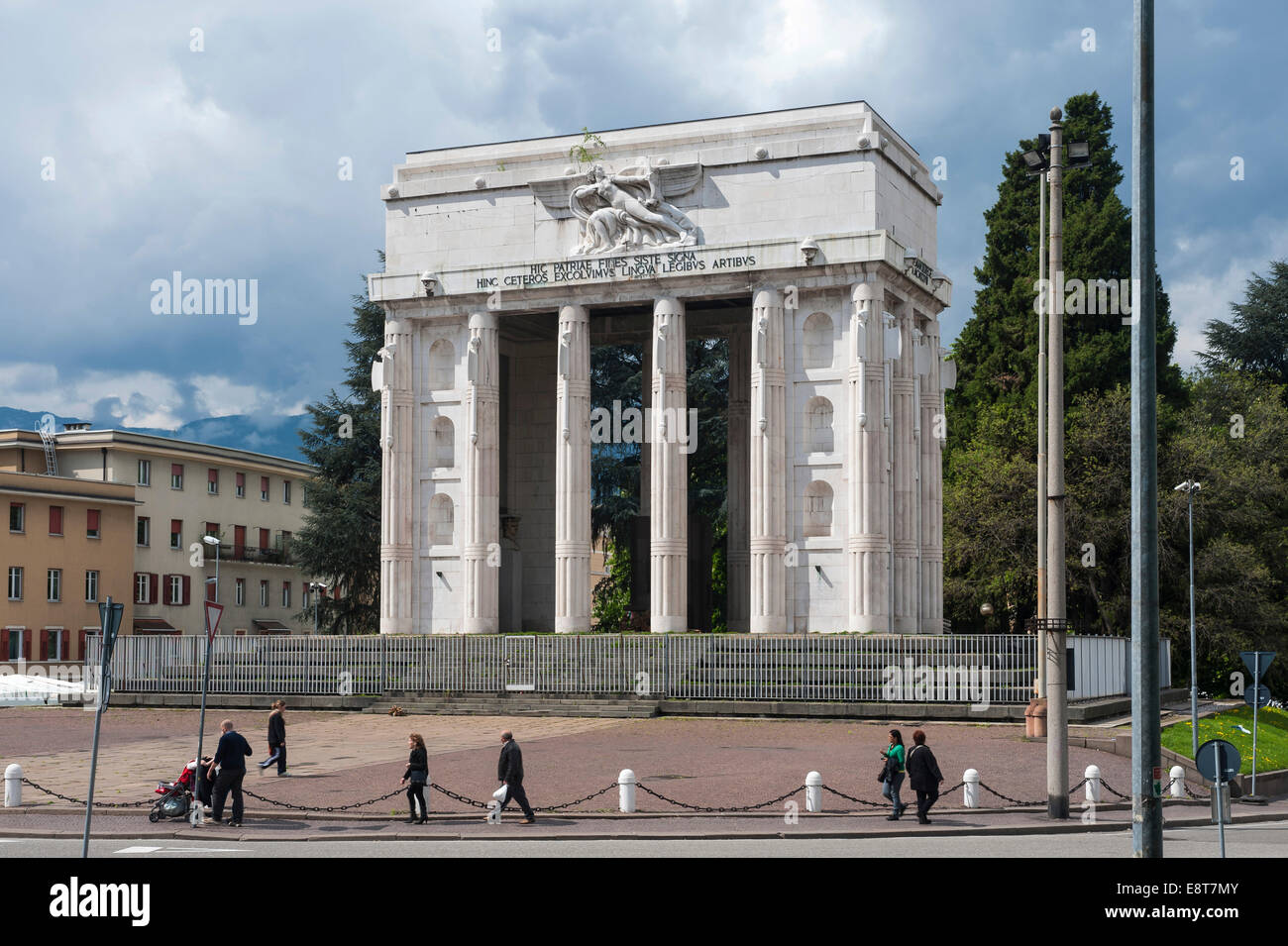 Fascist Bolzano Victory Monument, Piazza della Vittoria, 1928, Gries ...
