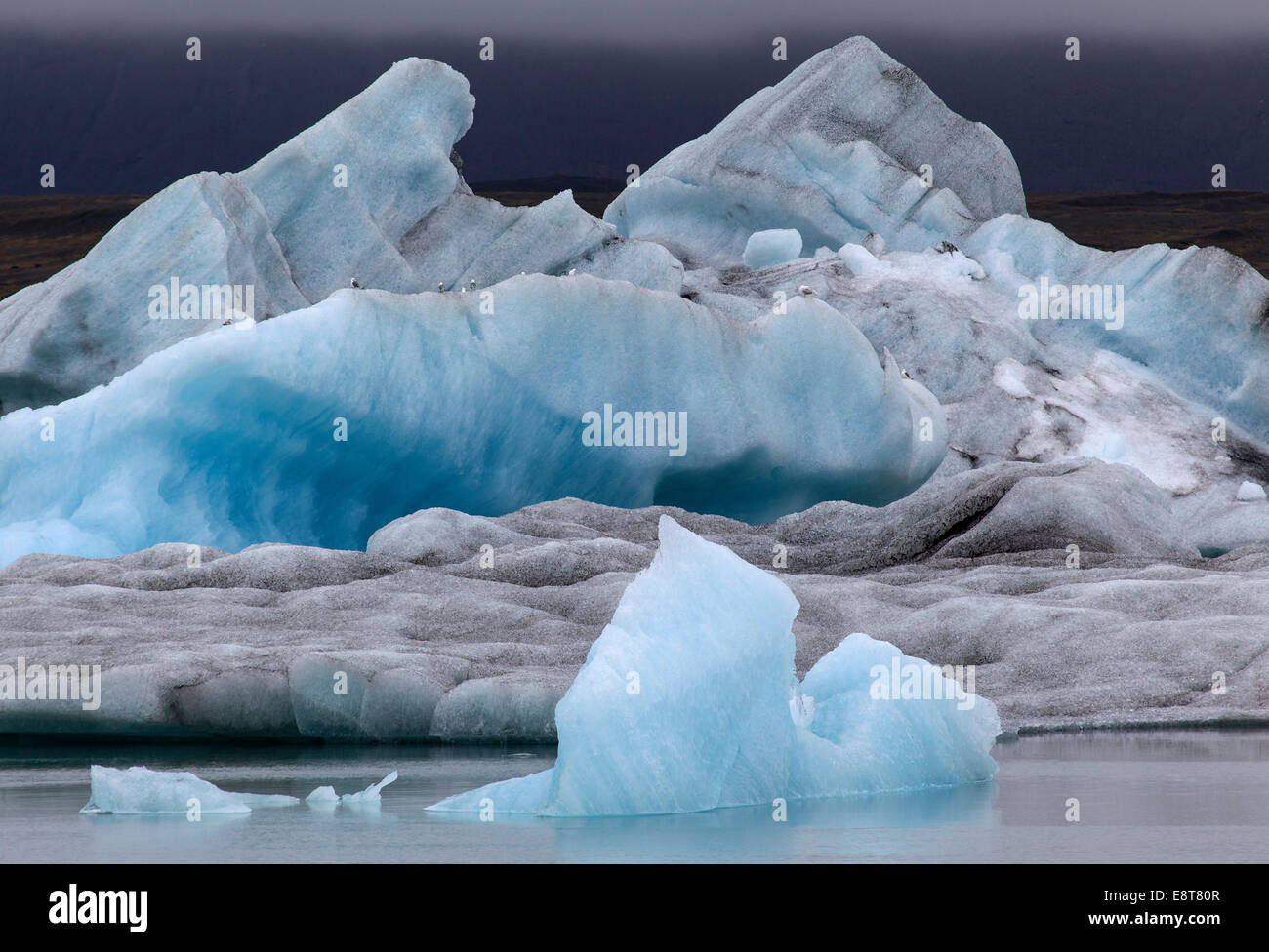 Ice lake with icebergs hi-res stock photography and images - Alamy