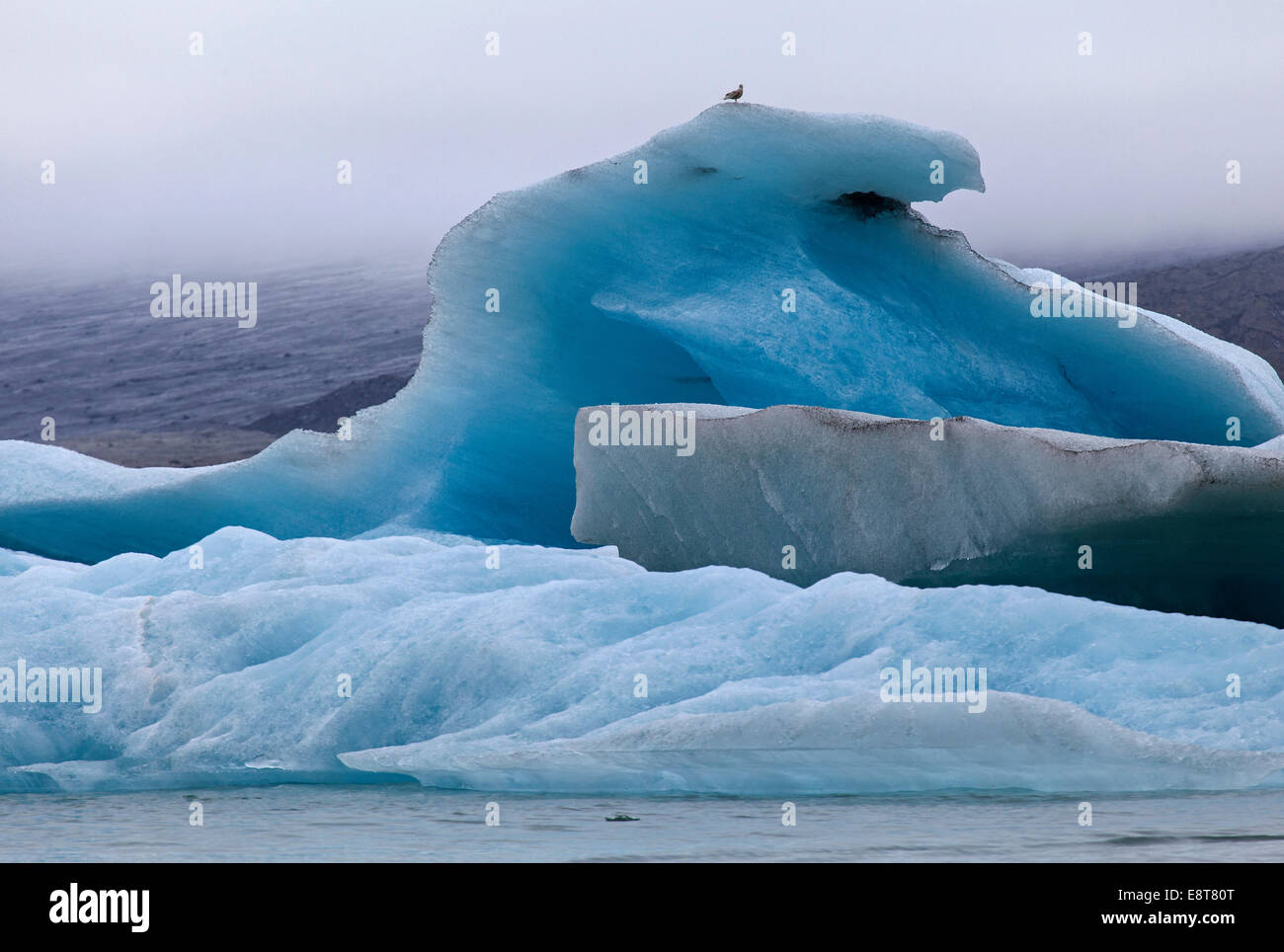 Ice lake with icebergs hi-res stock photography and images - Alamy