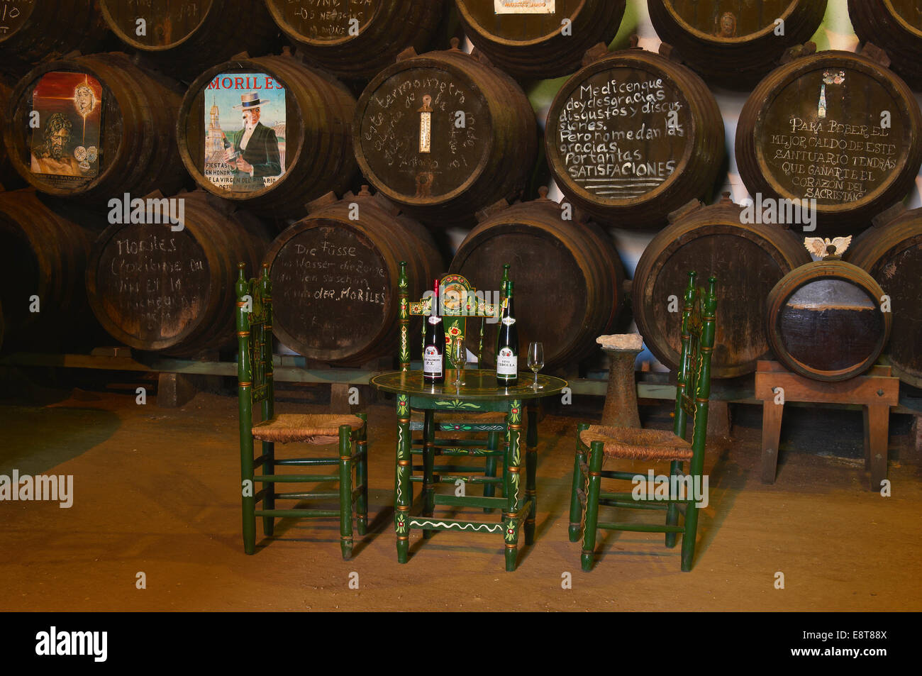 Moriles, El Monte Wine Cellar, Montilla-Moriles Wine Route, Cordoba ...