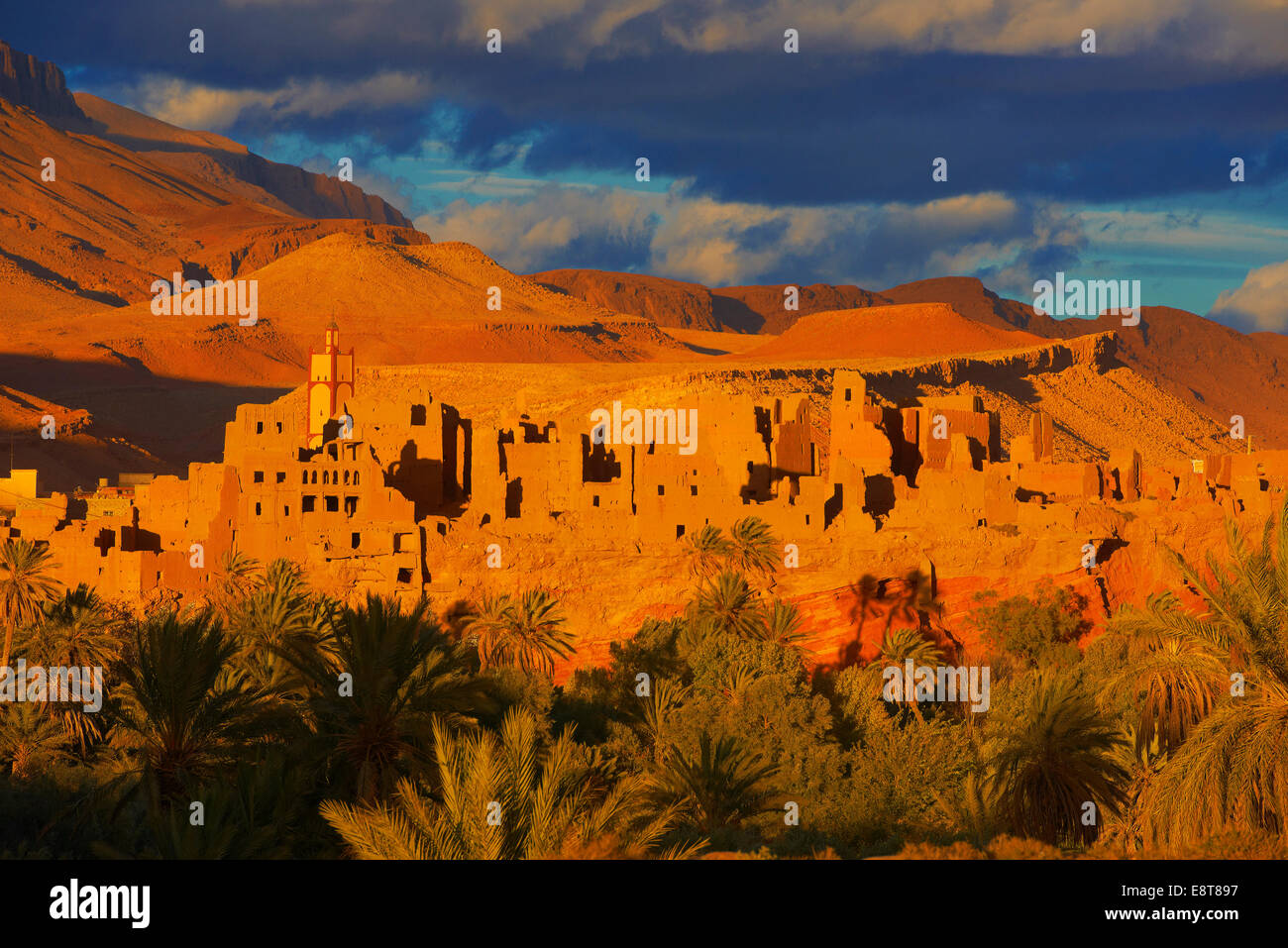 Tinerhir, Tineghir, Tinghi, Sunset, Todra valley, Todra Gorges, Oasis ...