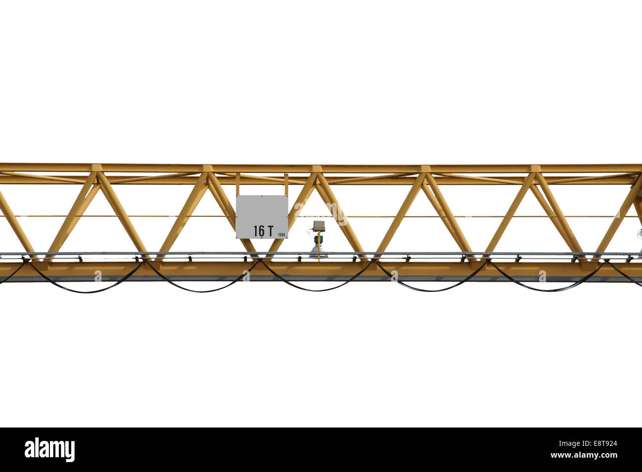 Crane arm isolated Stock Photo - Alamy