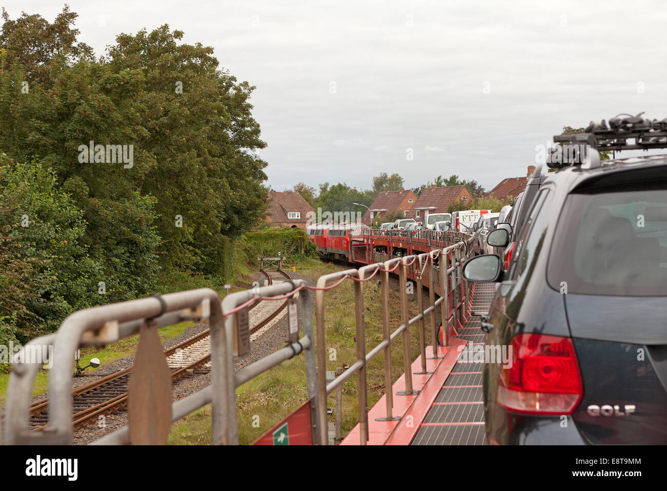 Sylt shuttle train hi-res stock photography and images - Alamy