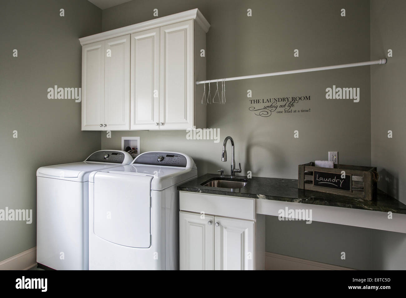 Laundry room sink hi-res stock photography and images - Alamy