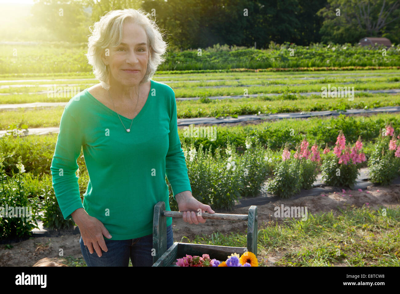 Farmers looking at camera smiling hi-res stock photography and images ...