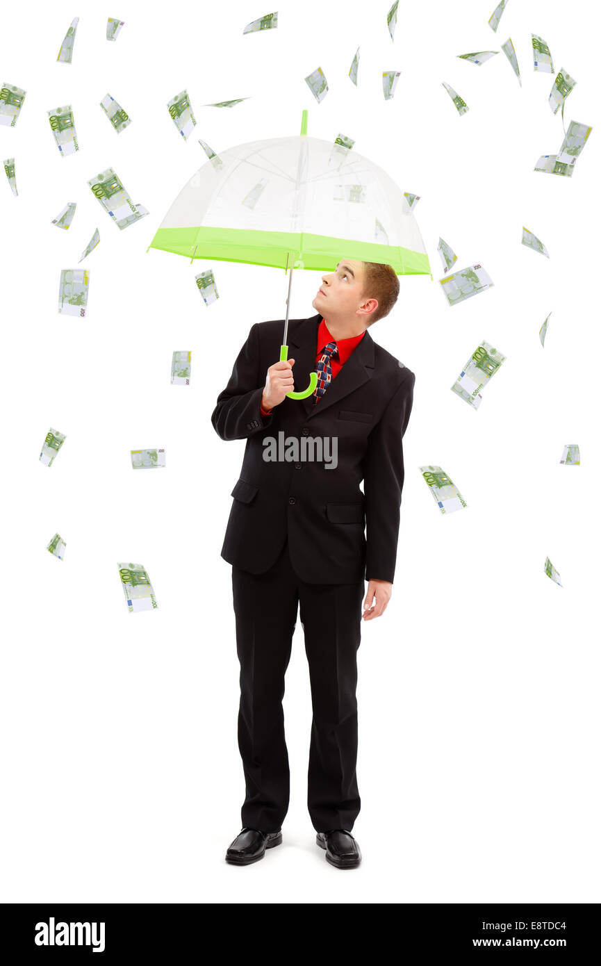 Umbrella money banknotes hi-res stock photography and images - Alamy