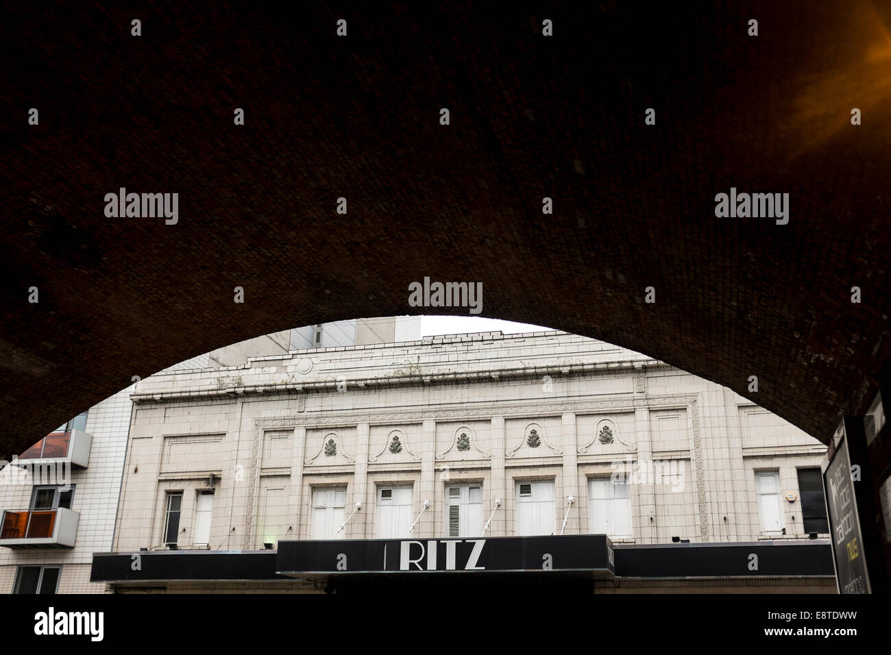 Exterior of the Ritz in Manchester on Whitworth Street. Viewed from ...