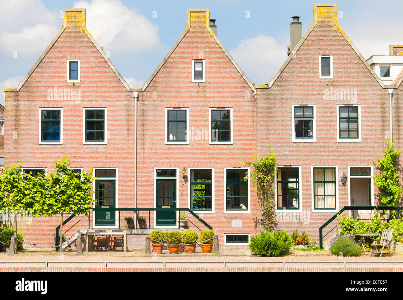 Traditional houses in the Netherlands Stock Photo - Alamy