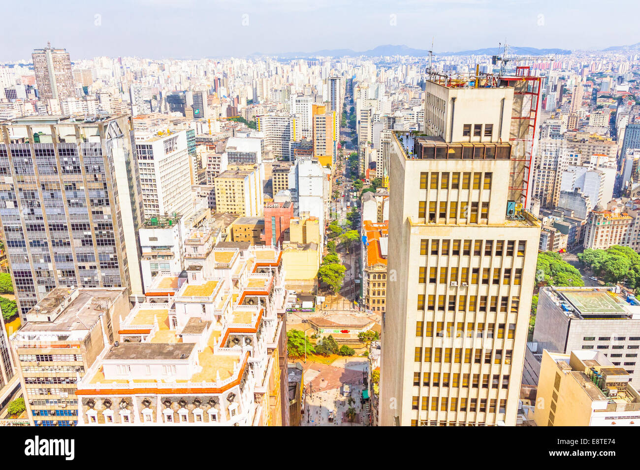 Aerial view of sao paulo brazil hi-res stock photography and images - Alamy