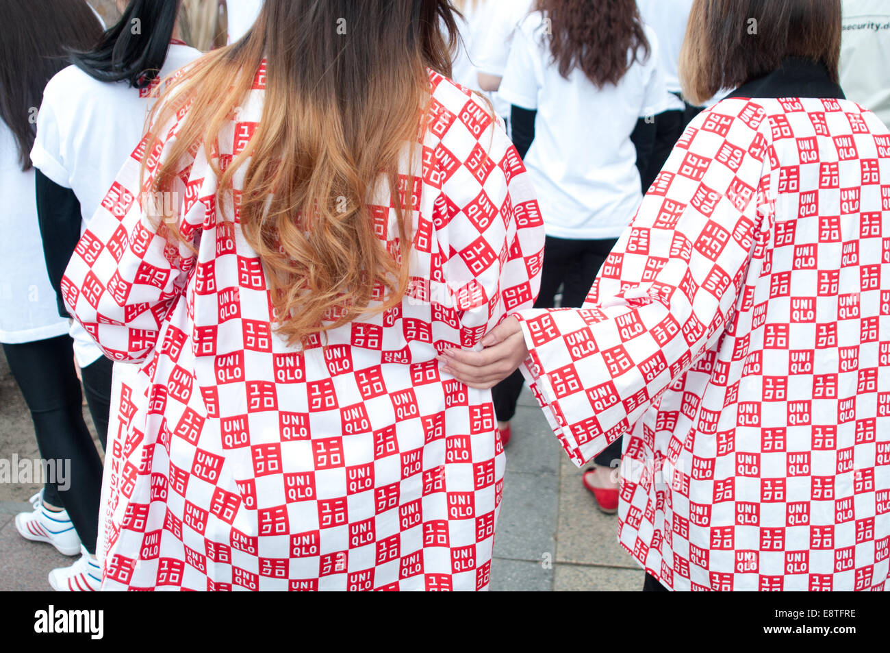 Grand Opening of the Uniqlo Flagshipstore at Tauenzienstrasse Featuring ...