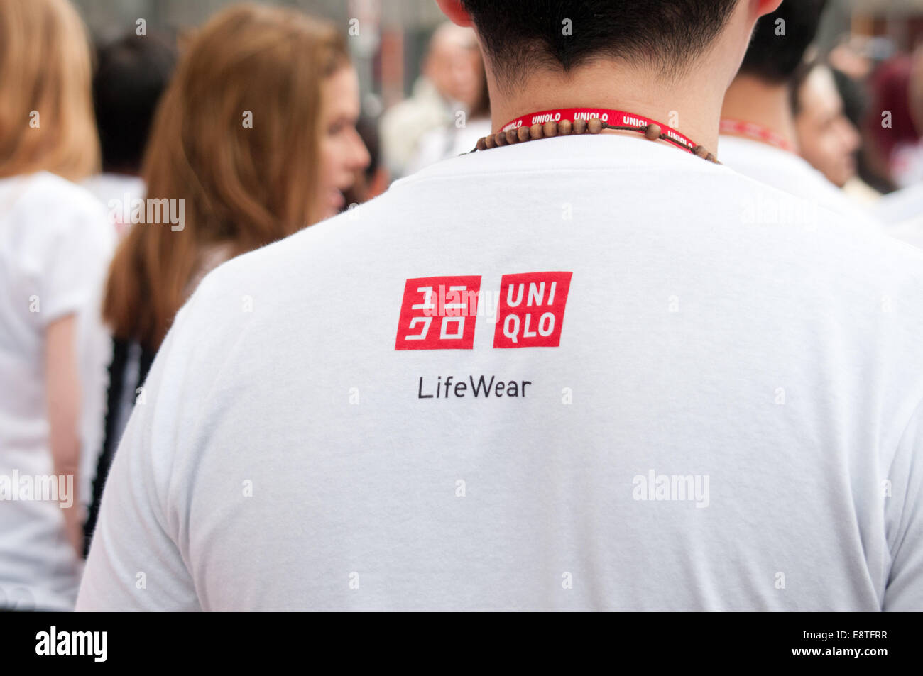 Grand Opening of the Uniqlo Flagshipstore at Tauenzienstrasse Featuring ...