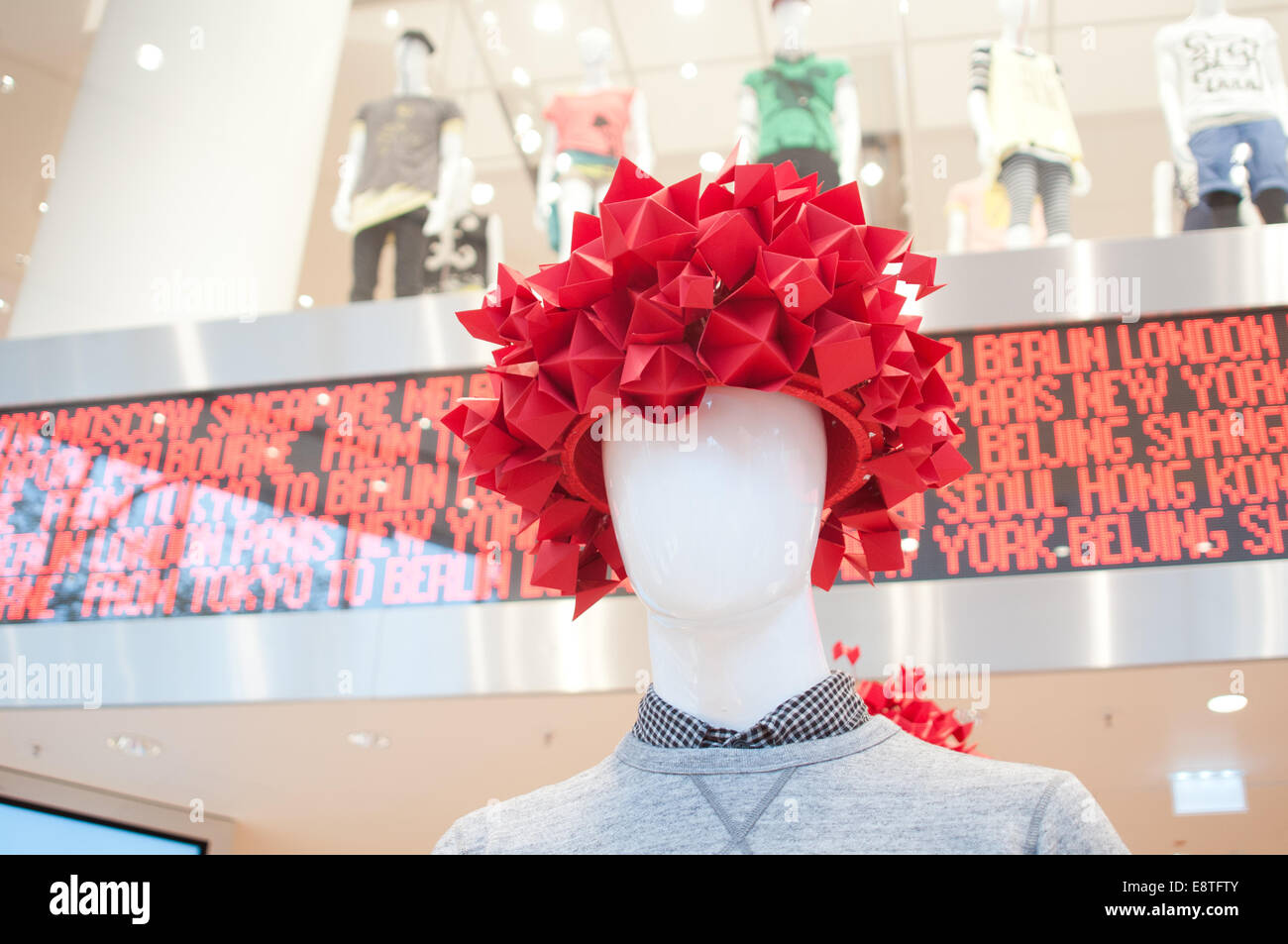 Grand Opening of the Uniqlo Flagshipstore at Tauenzienstrasse Featuring ...